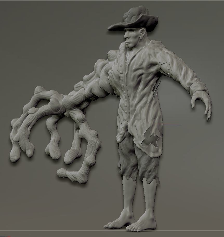 ArtStation - Scarecrow Character Sculpt