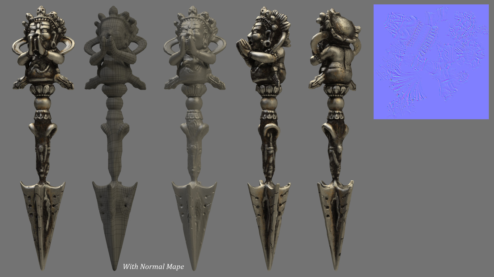 Brijesh Pandey - Buddhist-weapon