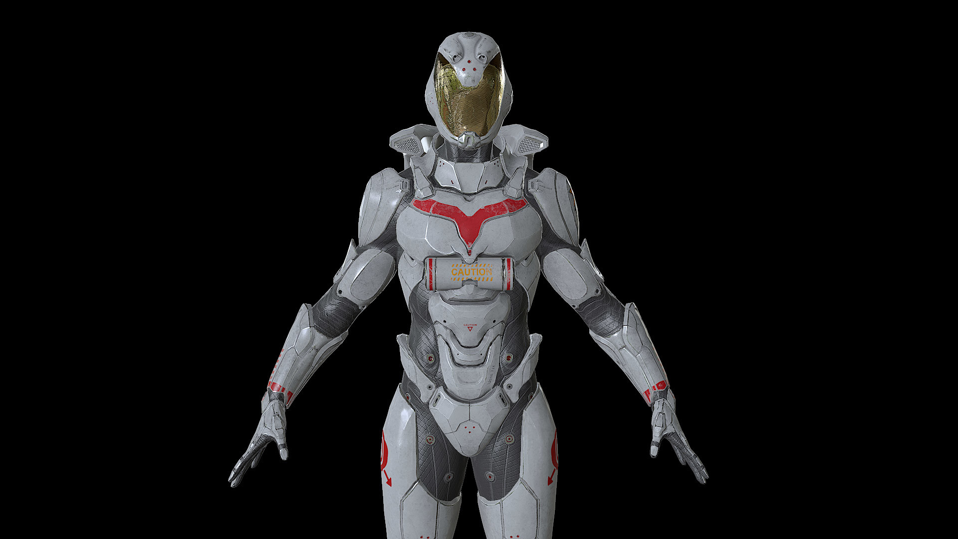 ArtStation - Space fighter suit