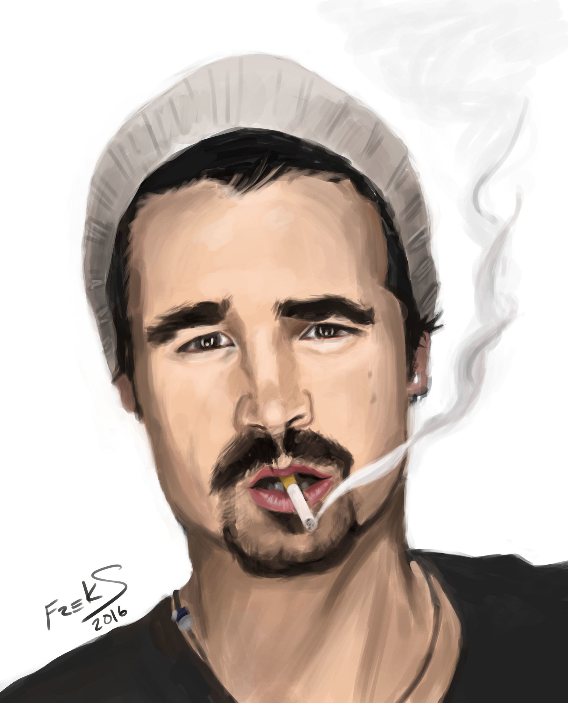 ArtStation - (FanArt) Colin Farrell