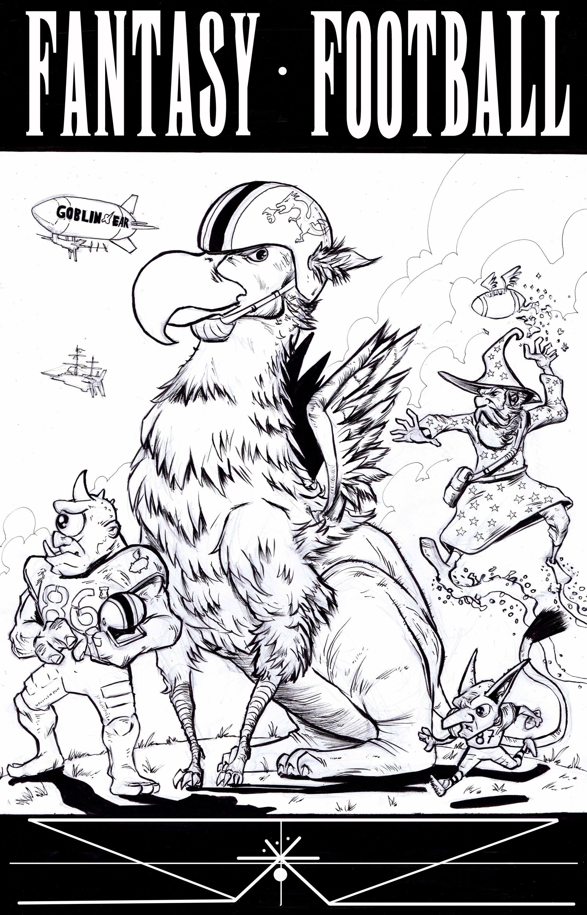 ArtStation - Fantasy Football