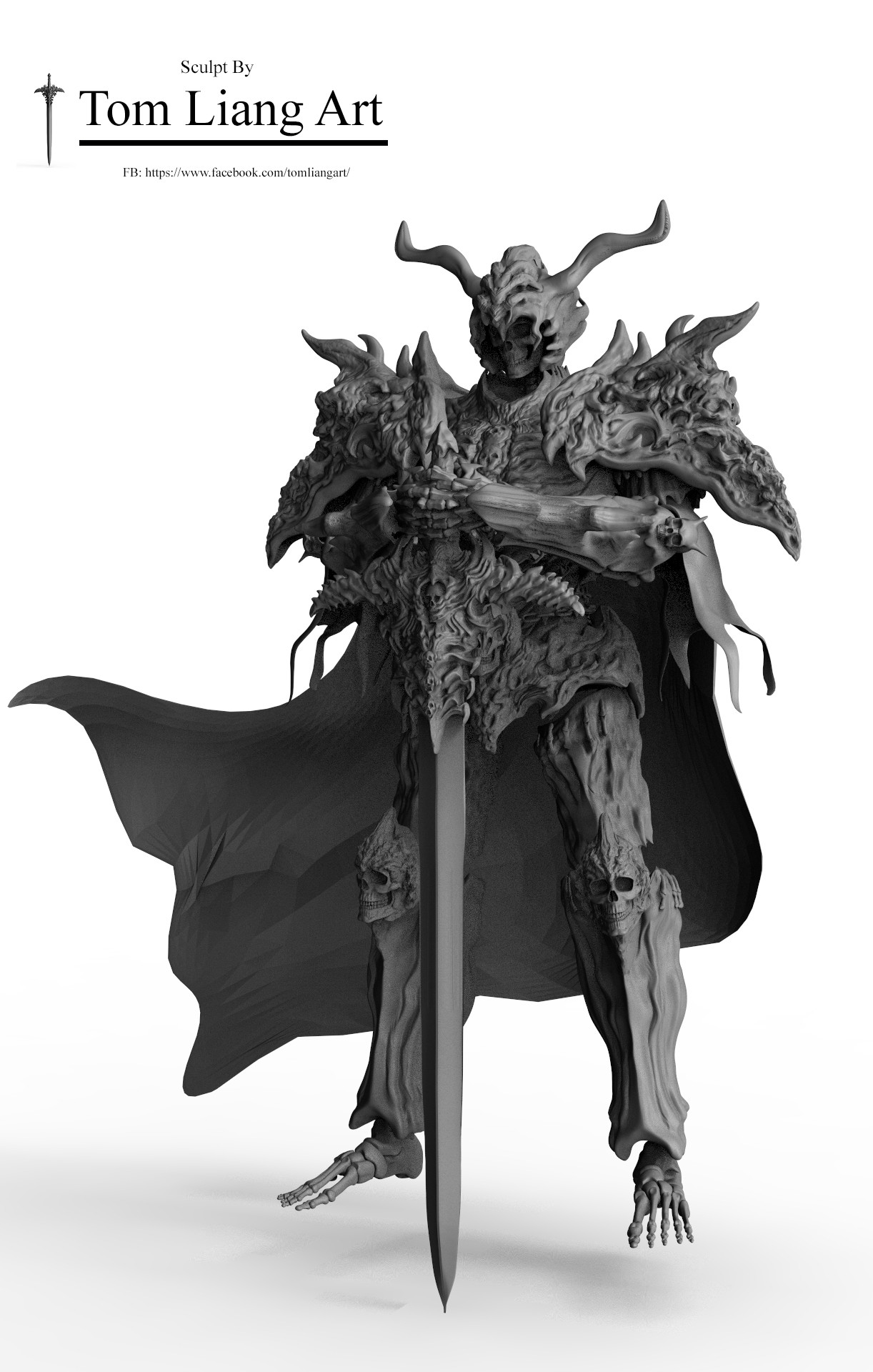 ArtStation - My old Skull Knight re-design