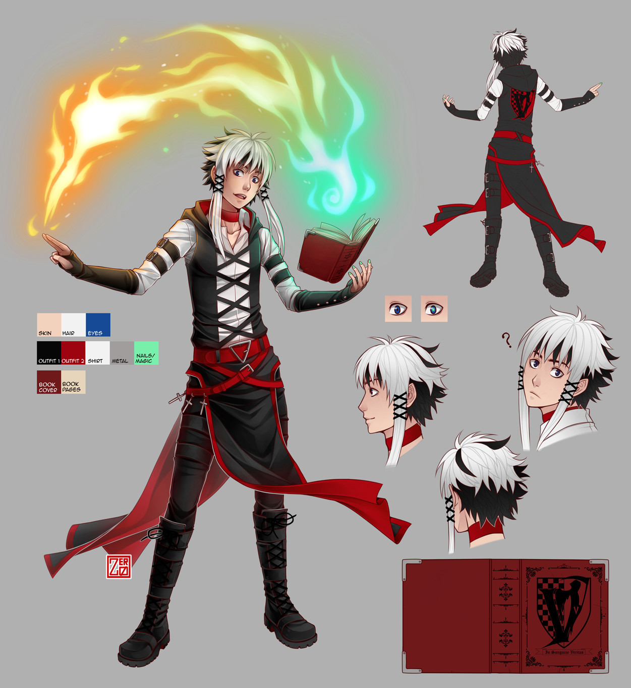 ArtStation - Soren Valmore - ref sheet