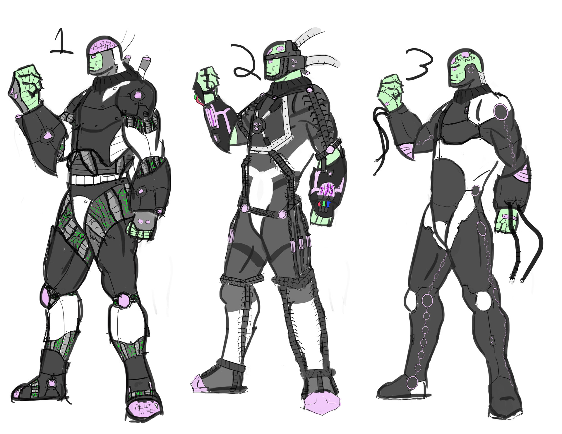 Justin Ricci - Brainiac Redesign