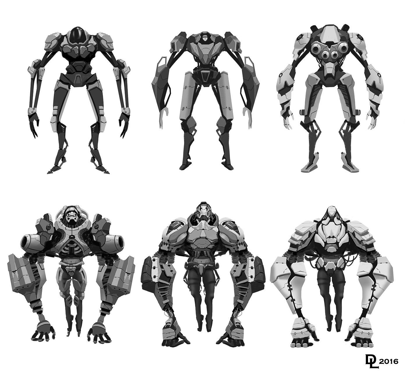 ArtStation - Character Design Iterations