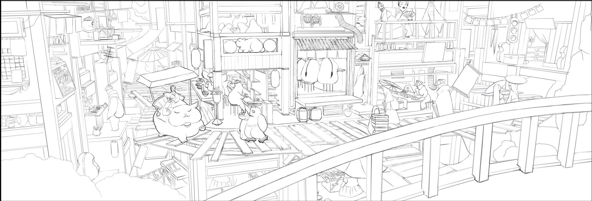 Jie Zhou - Night Market