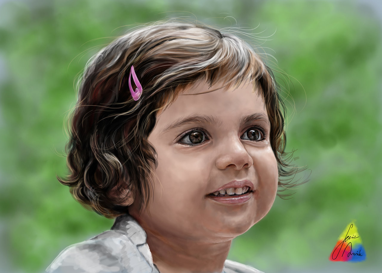ArtStation - Child portrait