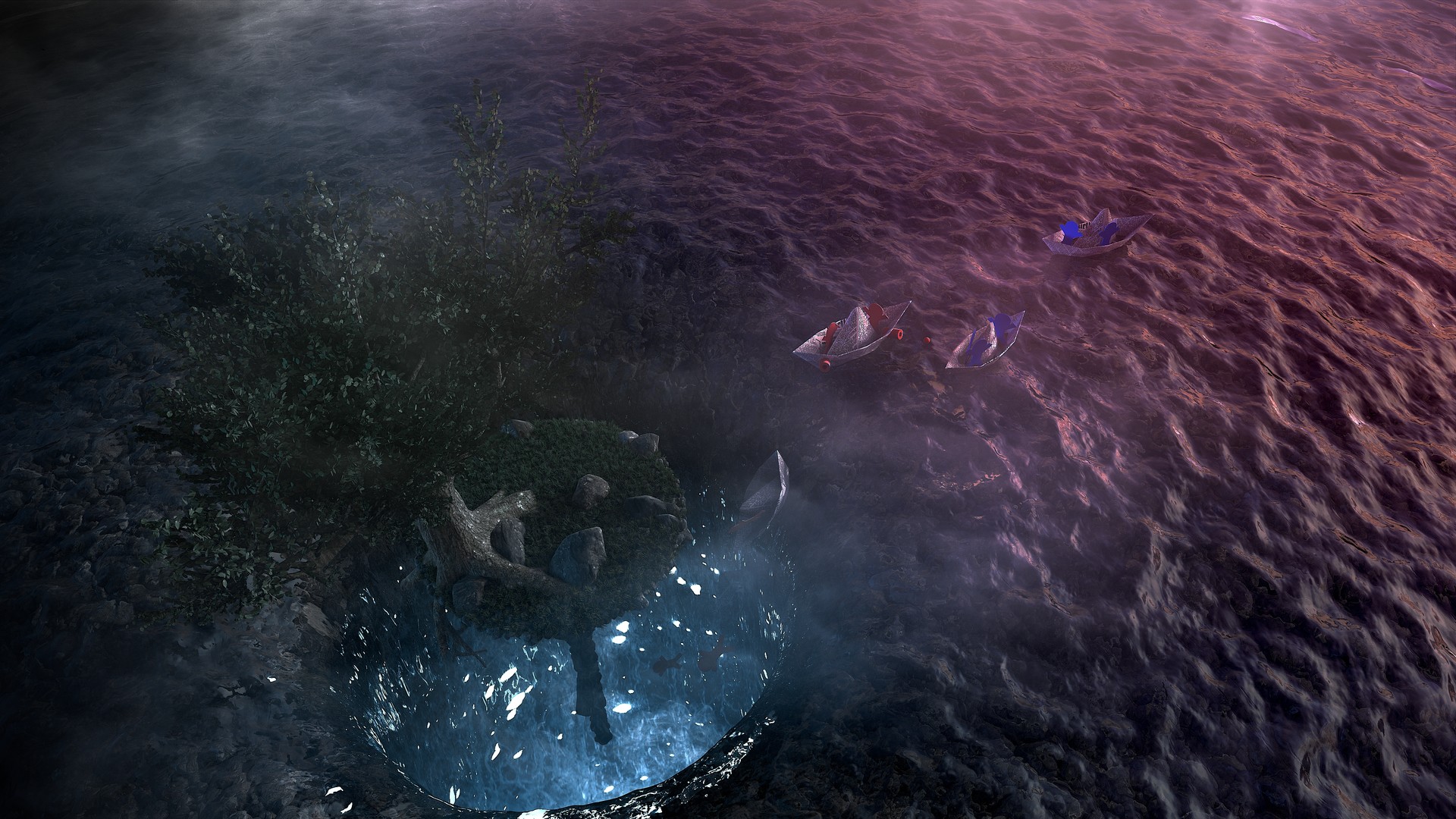 ArtStation - Red vs Blue Battle
