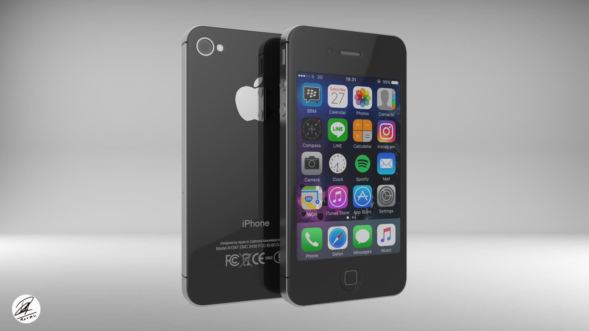 ArtStation - iPhone 4S