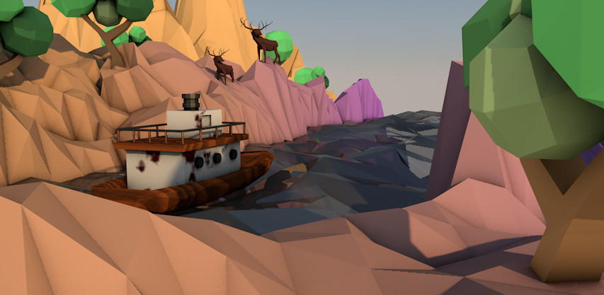 ArtStation - Primavera LowPoly CINEMA 4D