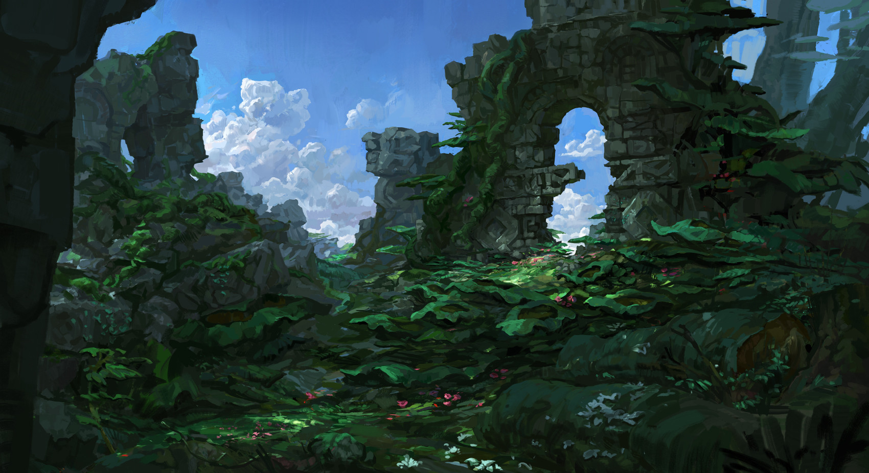 ArtStation - Lily Ruins