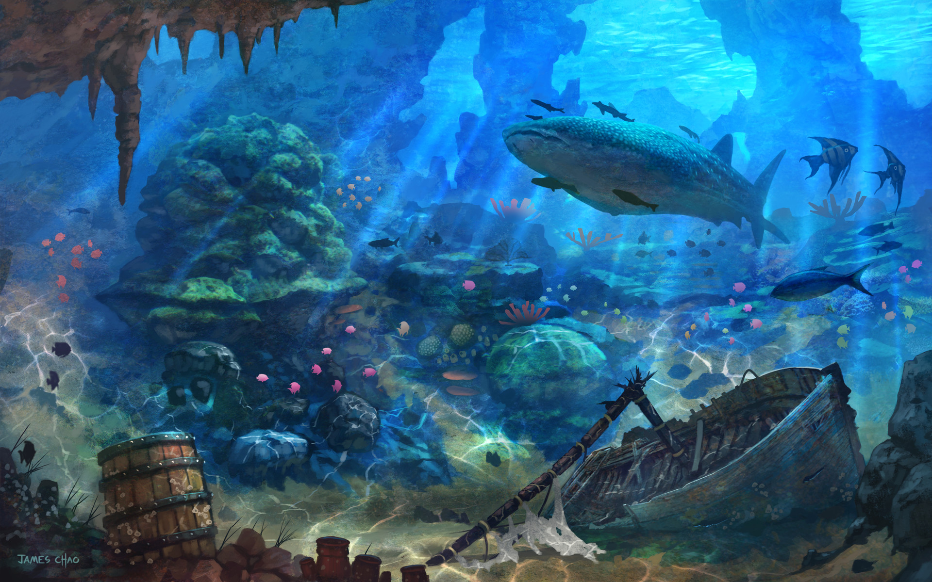 ArtStation - Underwater Study