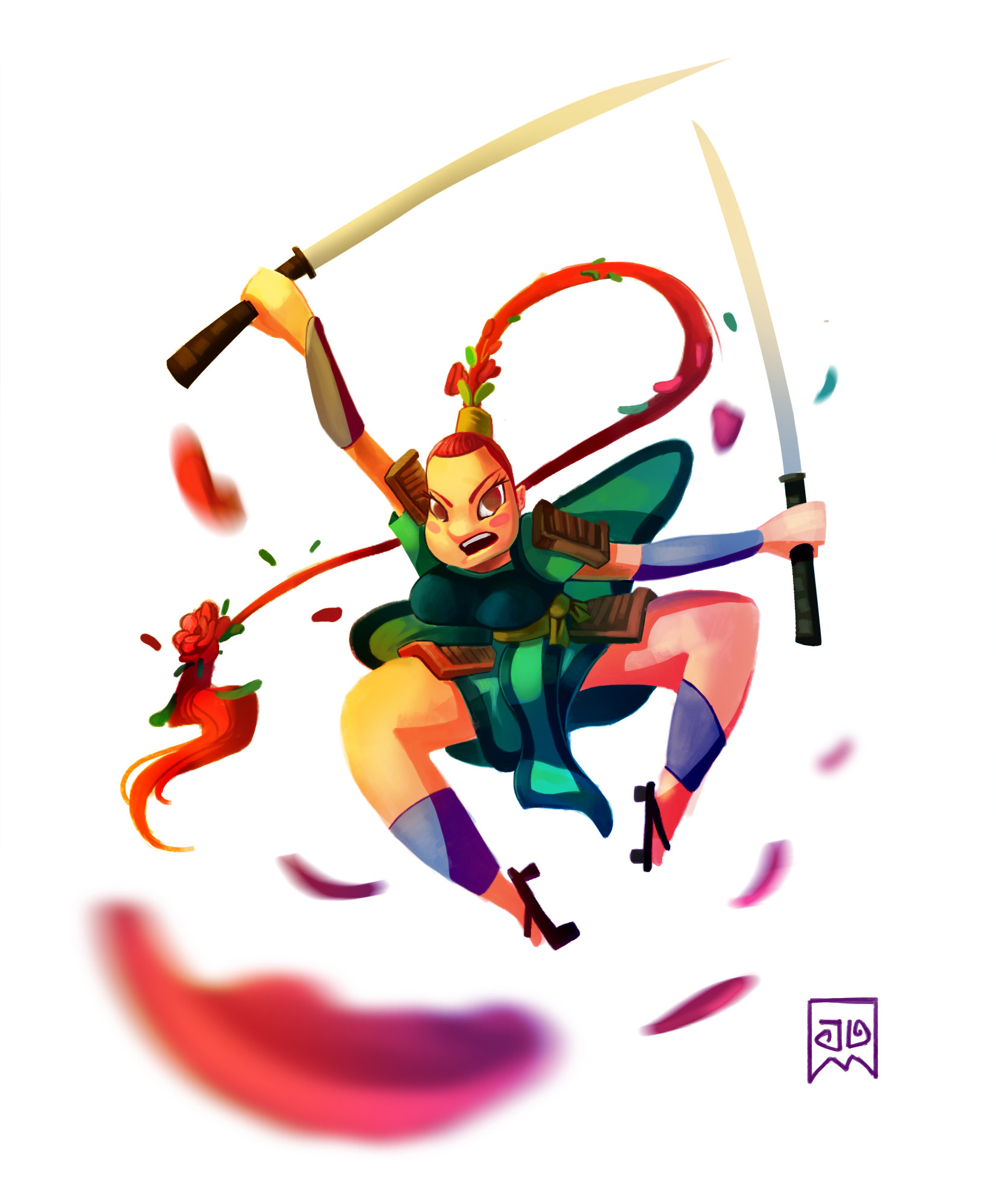 ArtStation - Vicious Samurai