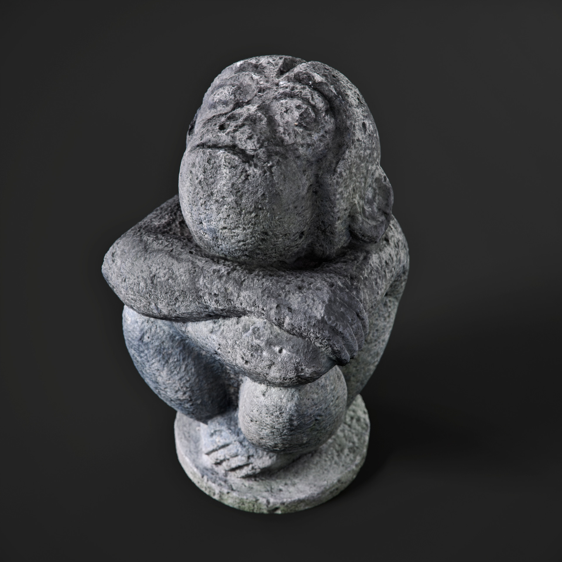 ArtStation - Monkey Statue Photoscan