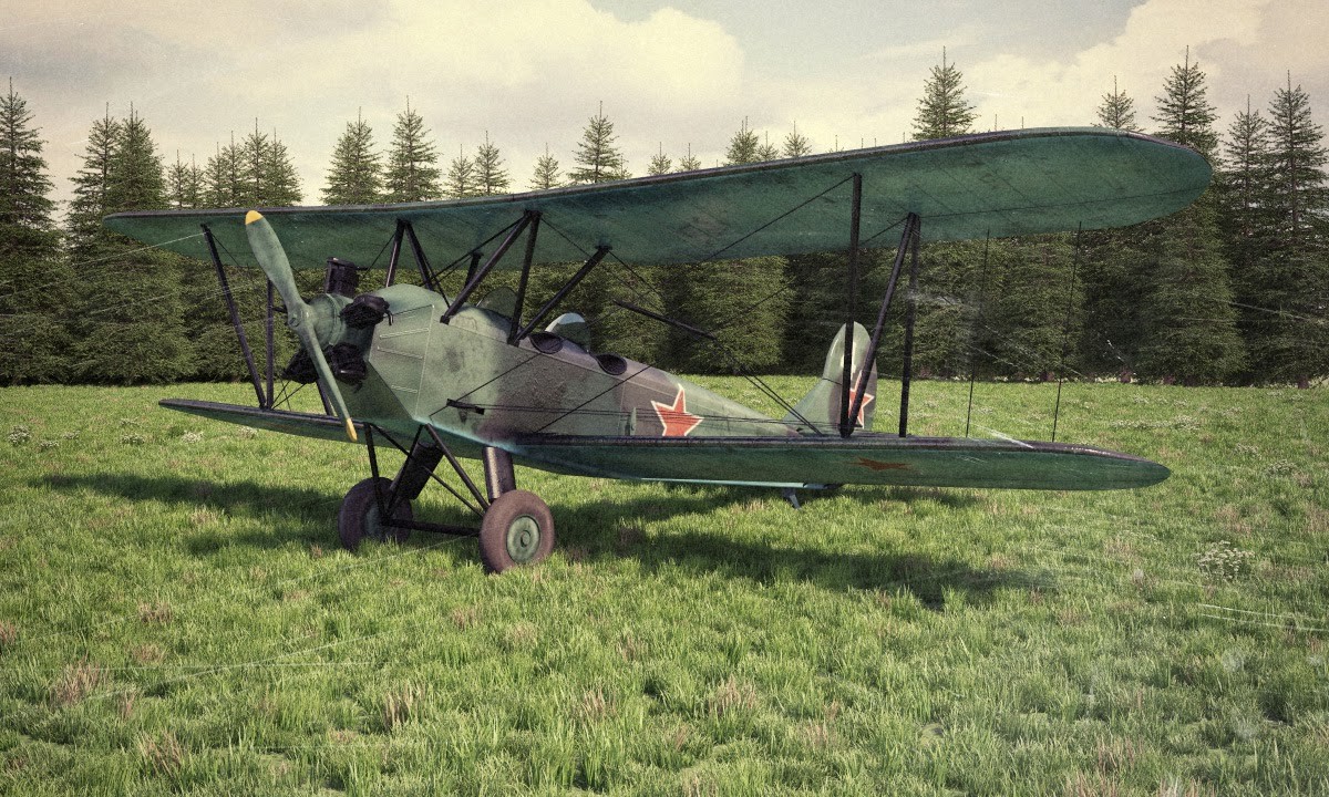 ArtStation - Aircraft Polikarpov Po-2 (U-2)