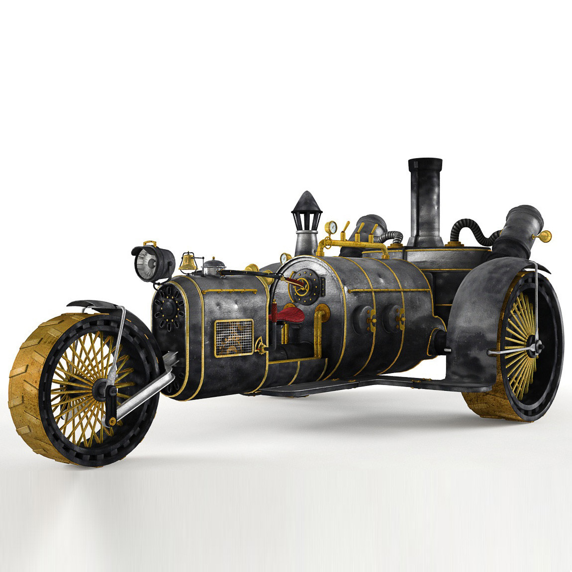 ArtStation - Tricycle Steampunk