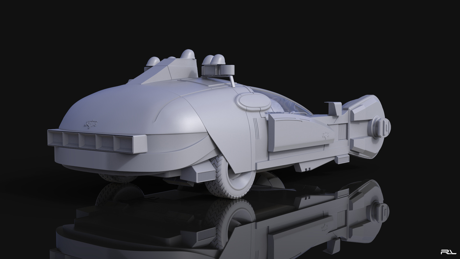 Rudy Lamotte - Blade Runner Spinner Car