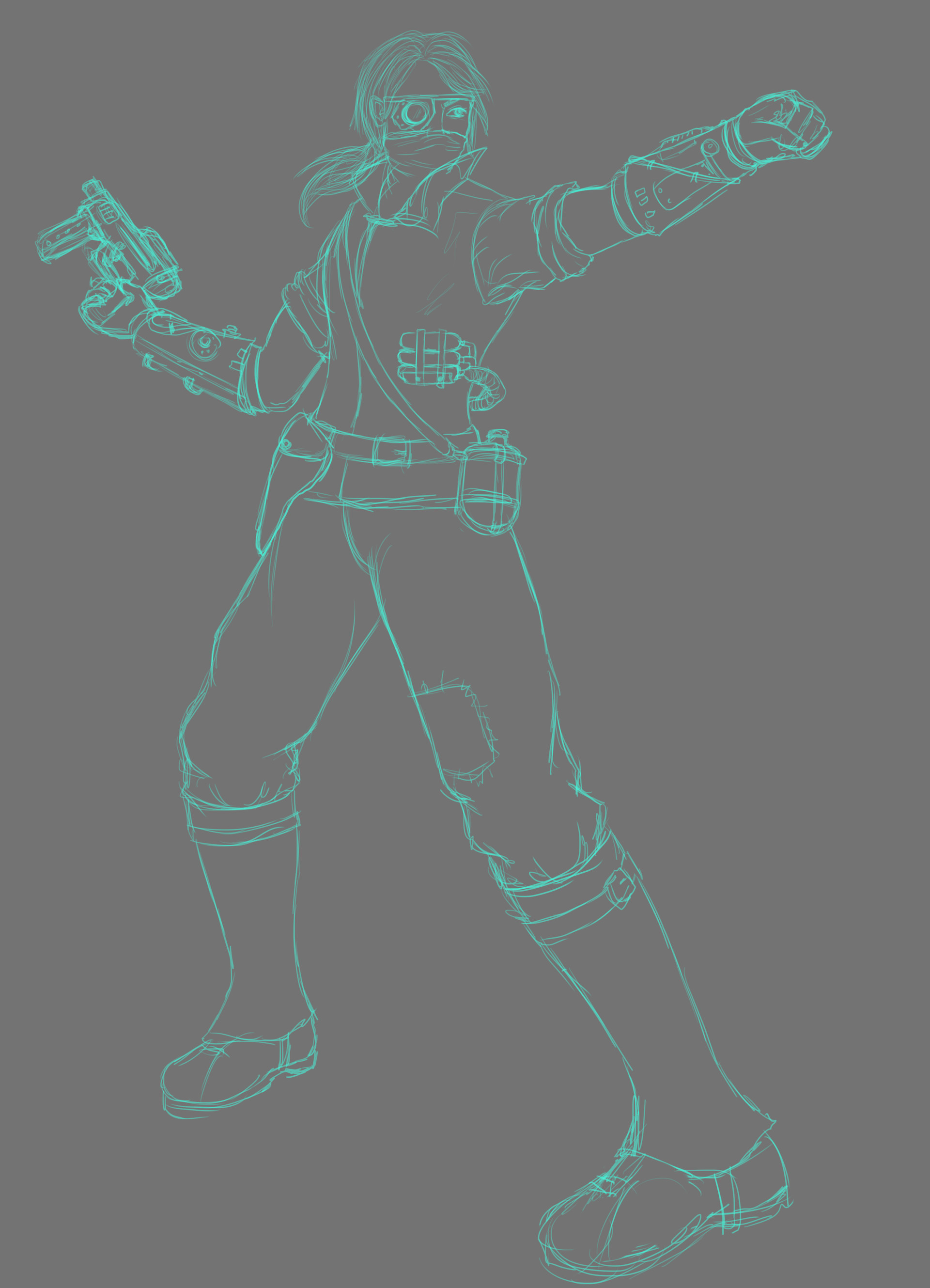 Elizabeth Sharp - Steampunk girl