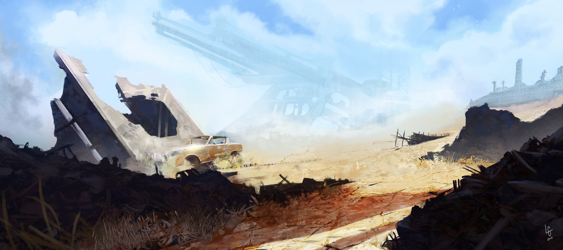 ArtStation - Post Apocalyptic Environment