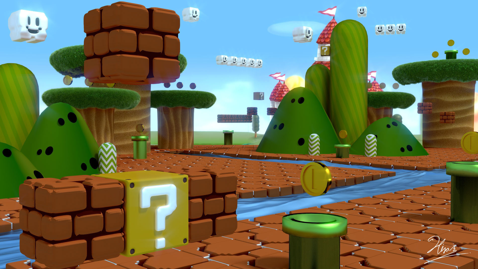 ArtStation - Super Mario Bros