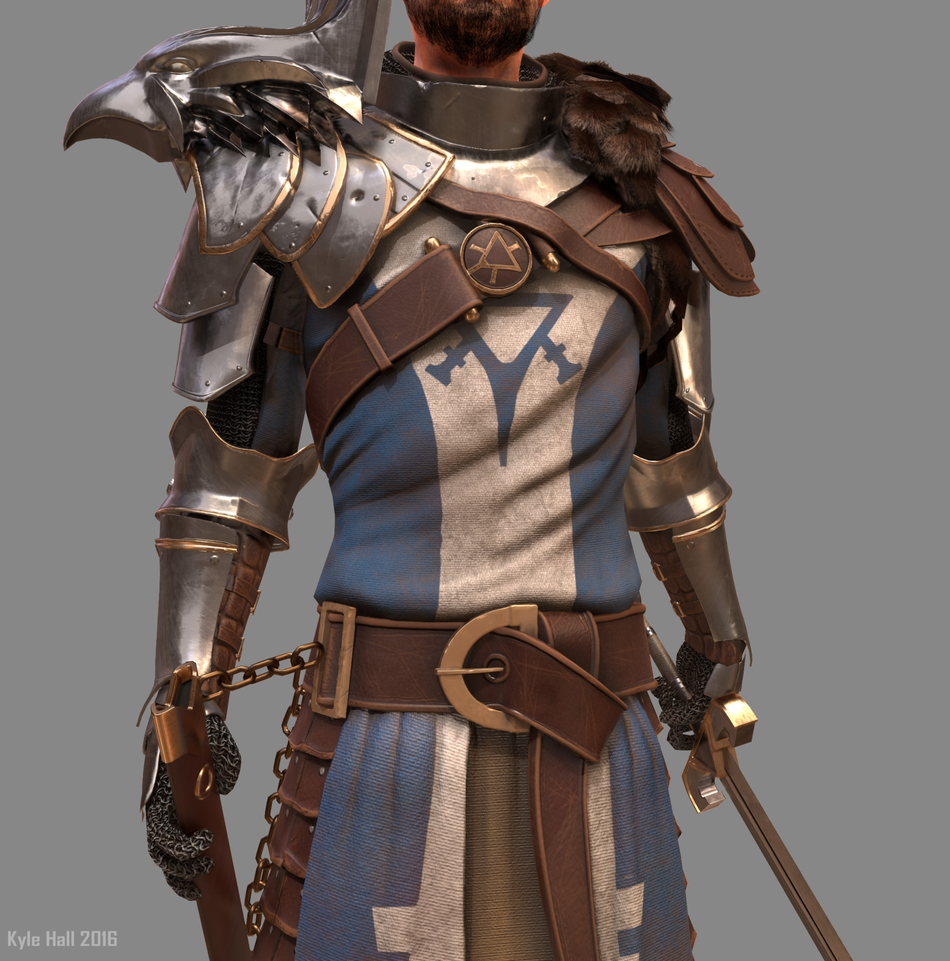 ArtStation - The Eagle Knight