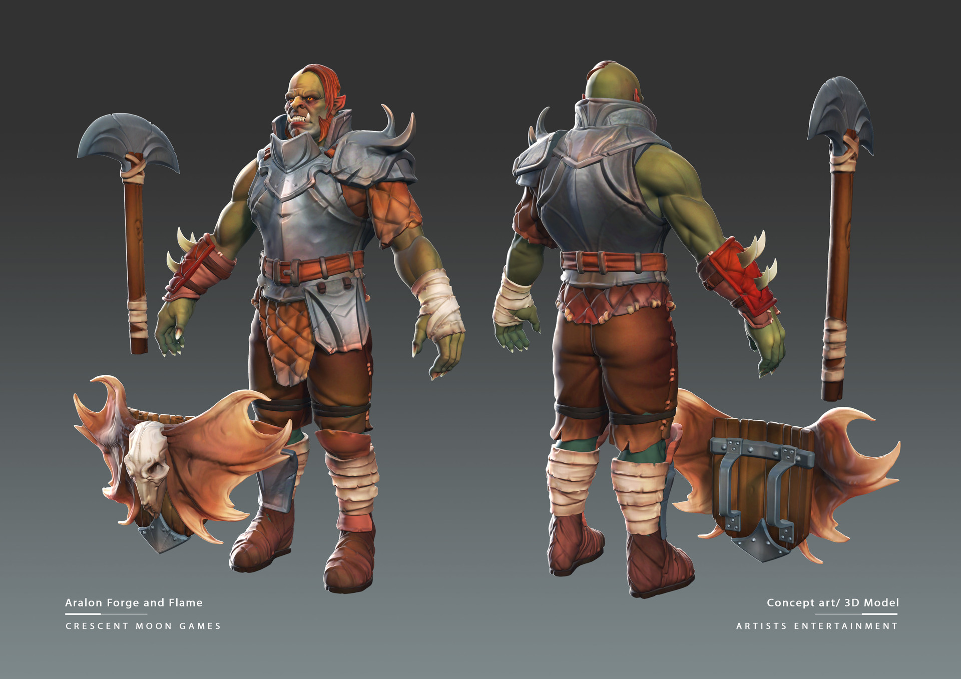 Artists Studio - "Aralon" Orc