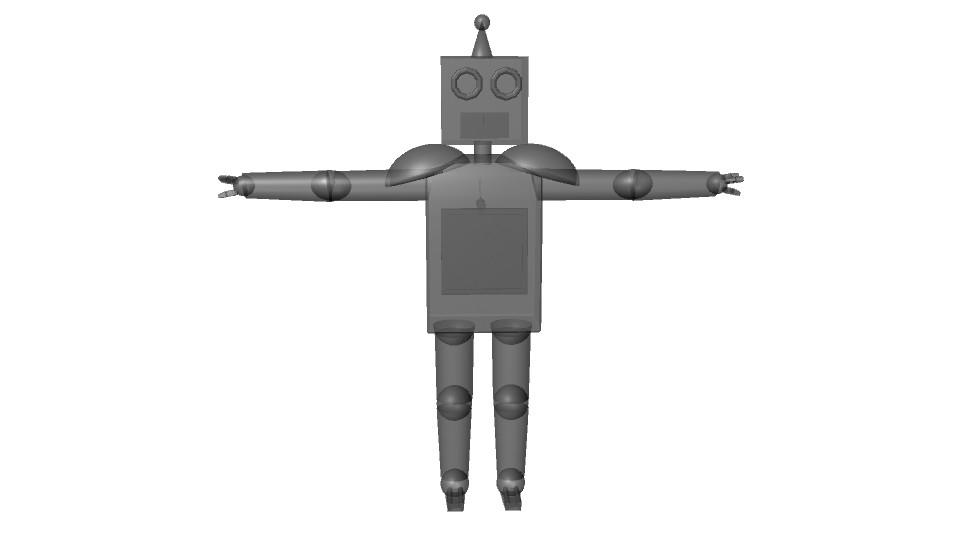 ArtStation - 1950's style robot