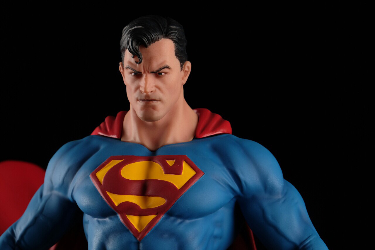 Daniel Bel - 1/4 Superman Statue Printed and painted!