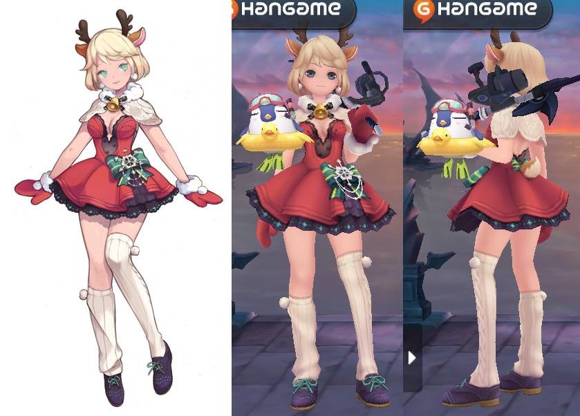 ArtStation - Fish Island _ Costume concept & in game modeling