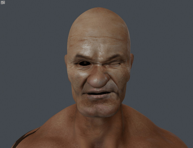 ArtStation - skin texture test -marmoset toolbag