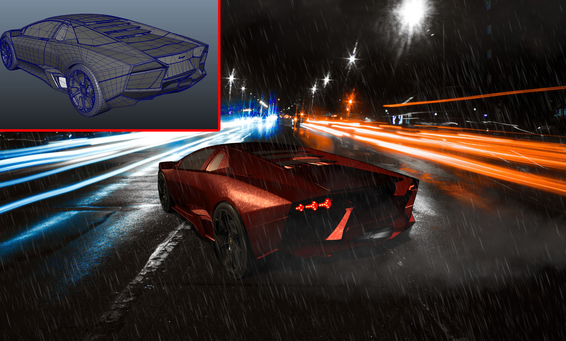 ArtStation - Car Renderings in Autodesk Maya during my studies