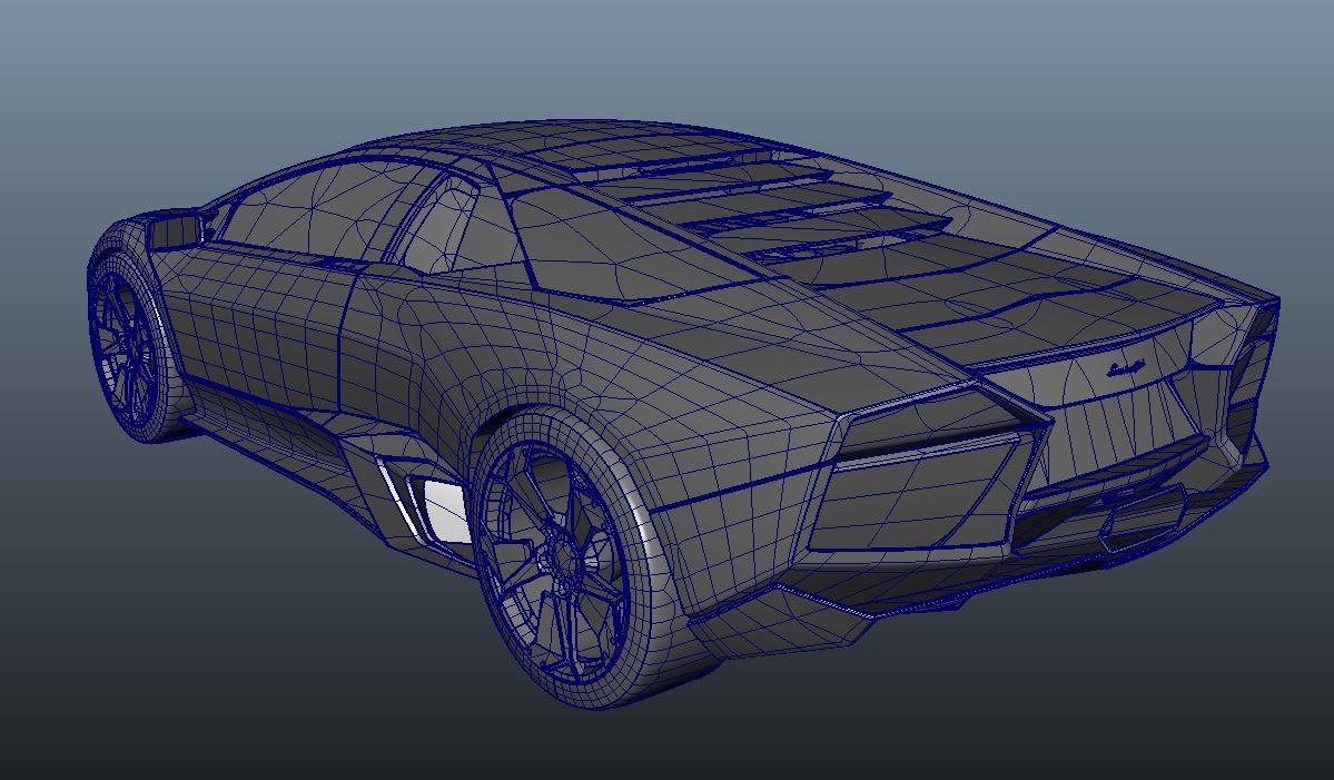 Tayfun Taysi - 3D car modelling in Autodesk Maya