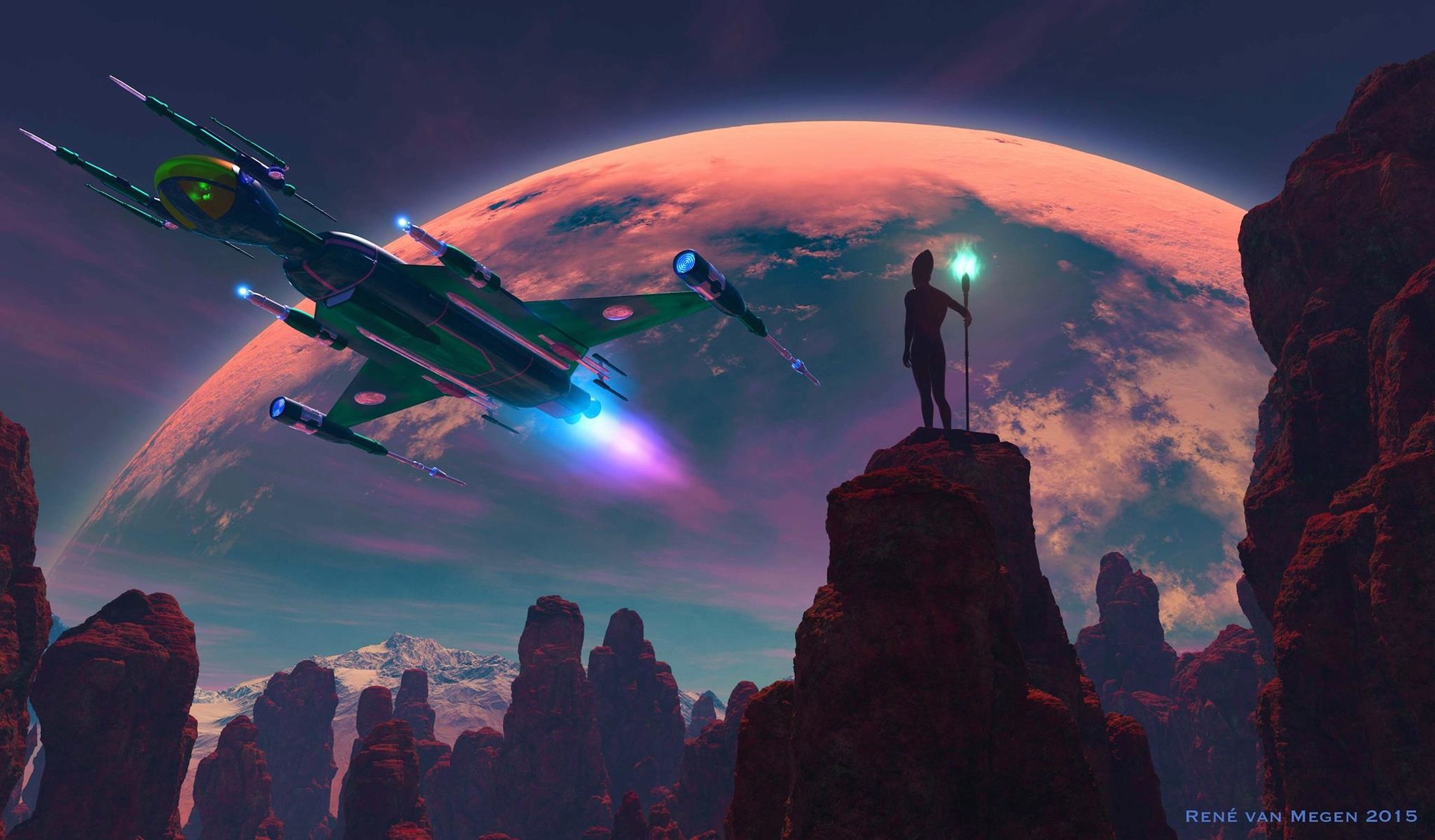 ArtStation - Space fantasy