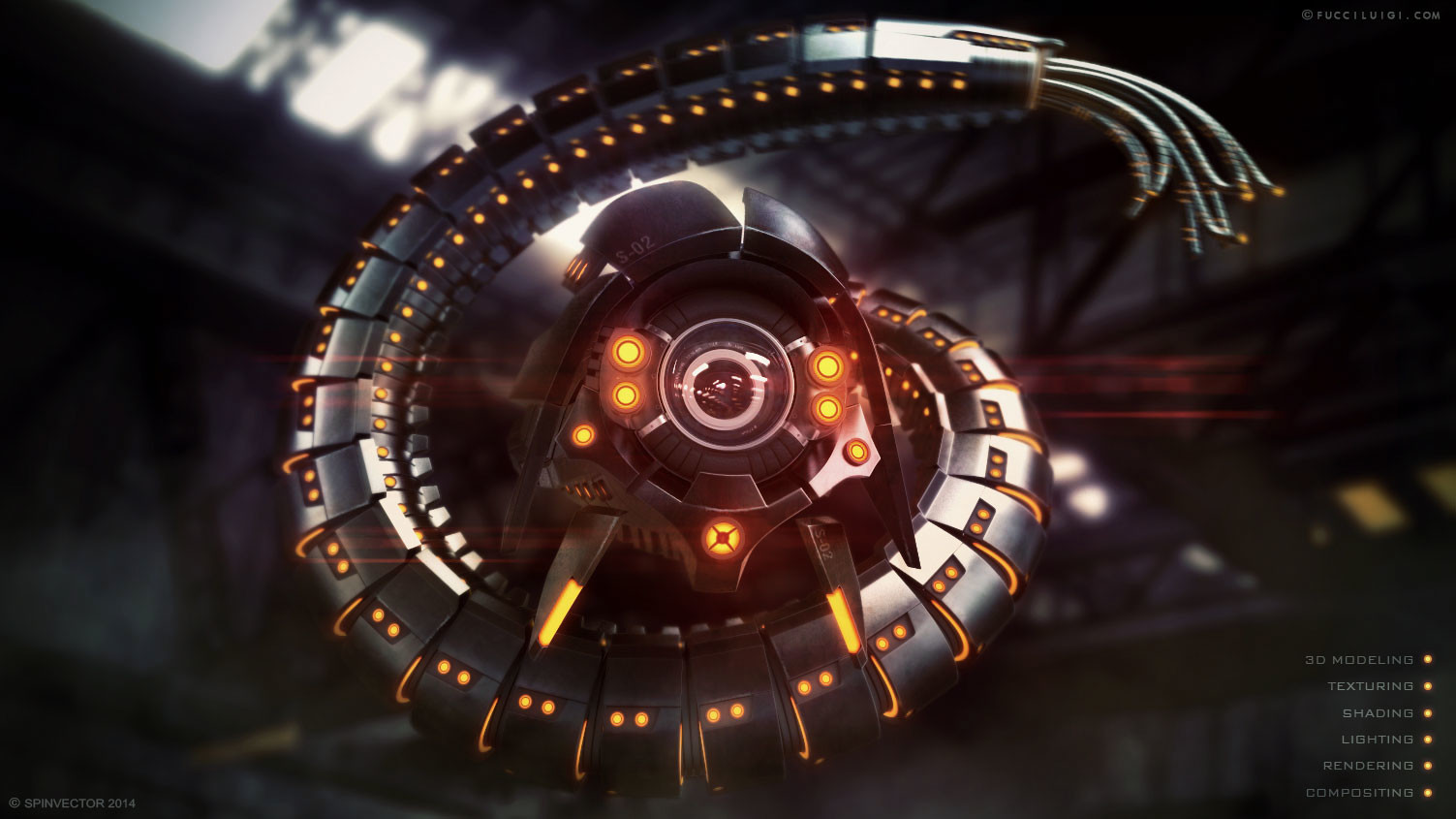 ArtStation - Sci-fi Snake