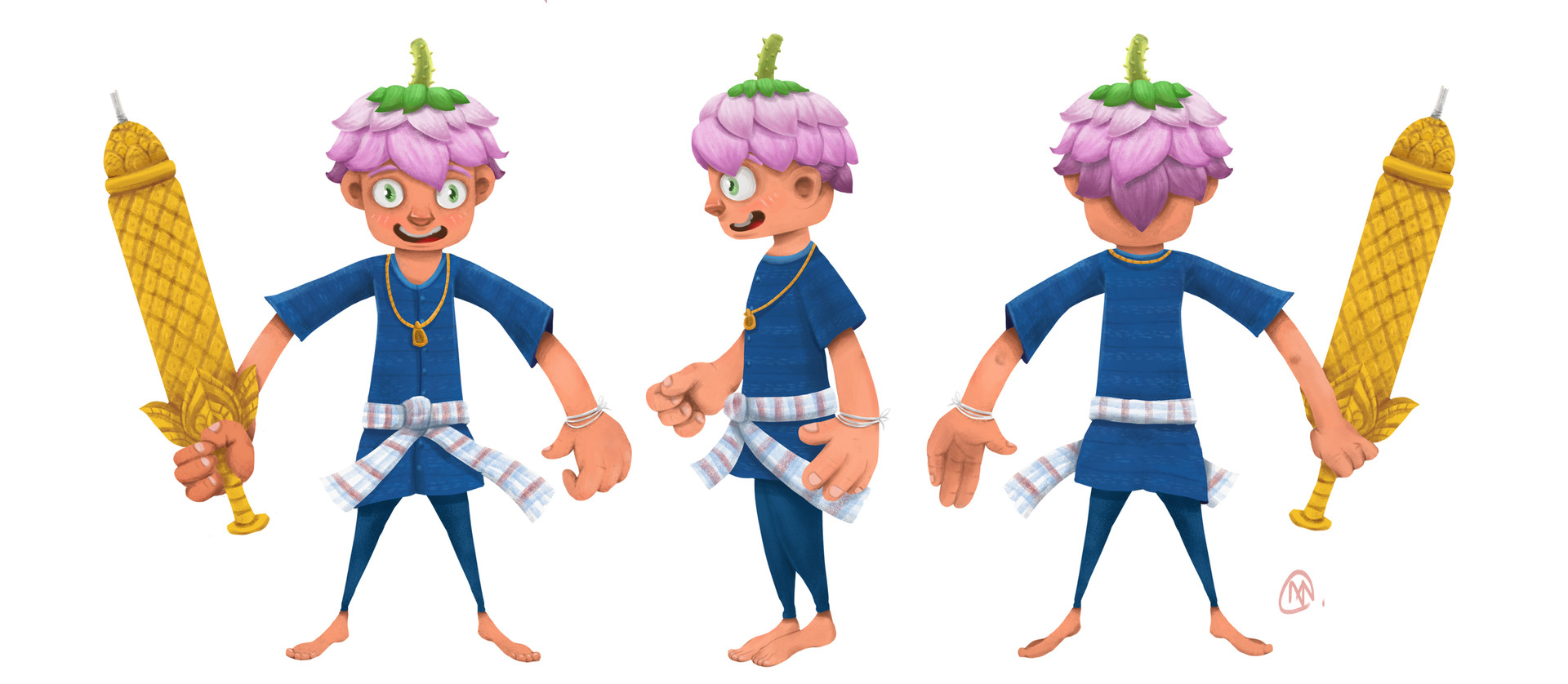 ArtStation - Bua Character design