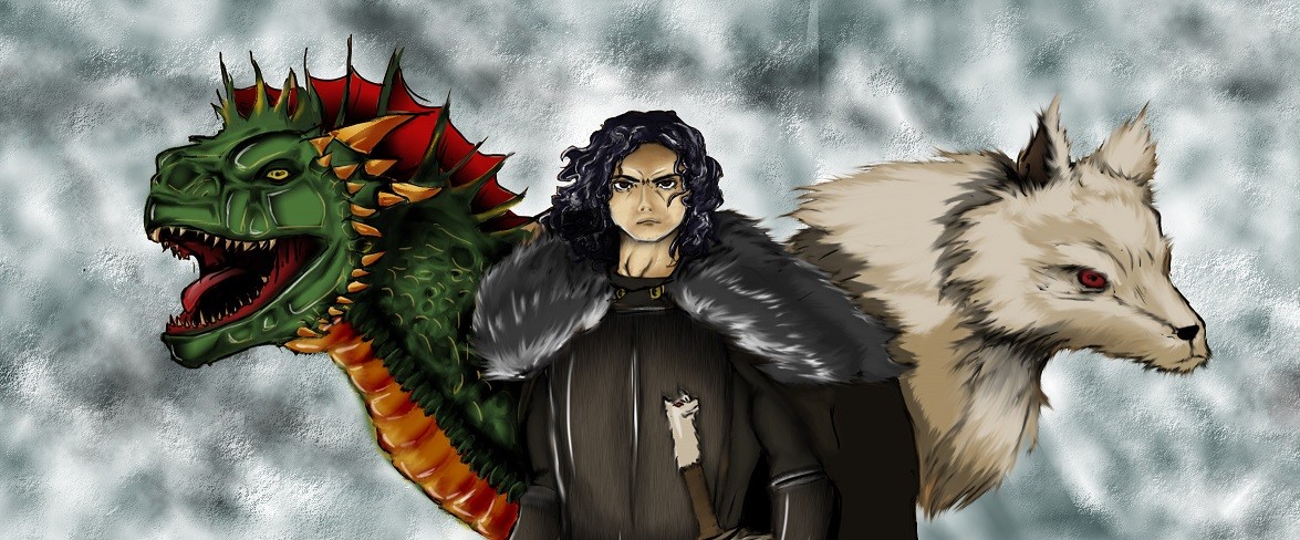 ArtStation - Jon Nieve, Raeghal y Fantasma