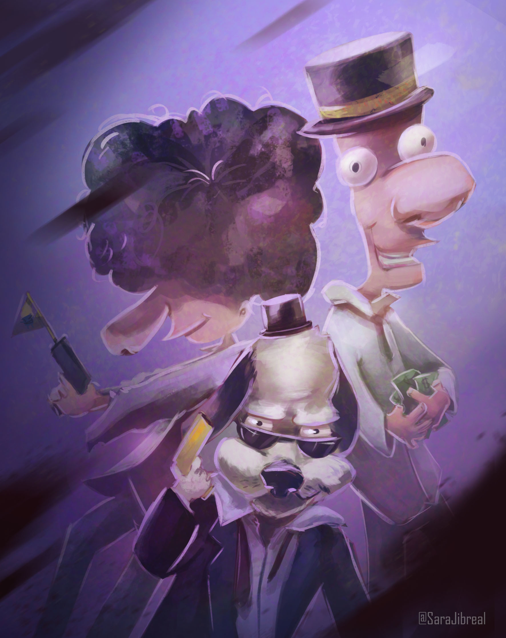 ArtStation - Masameer Show Fanart