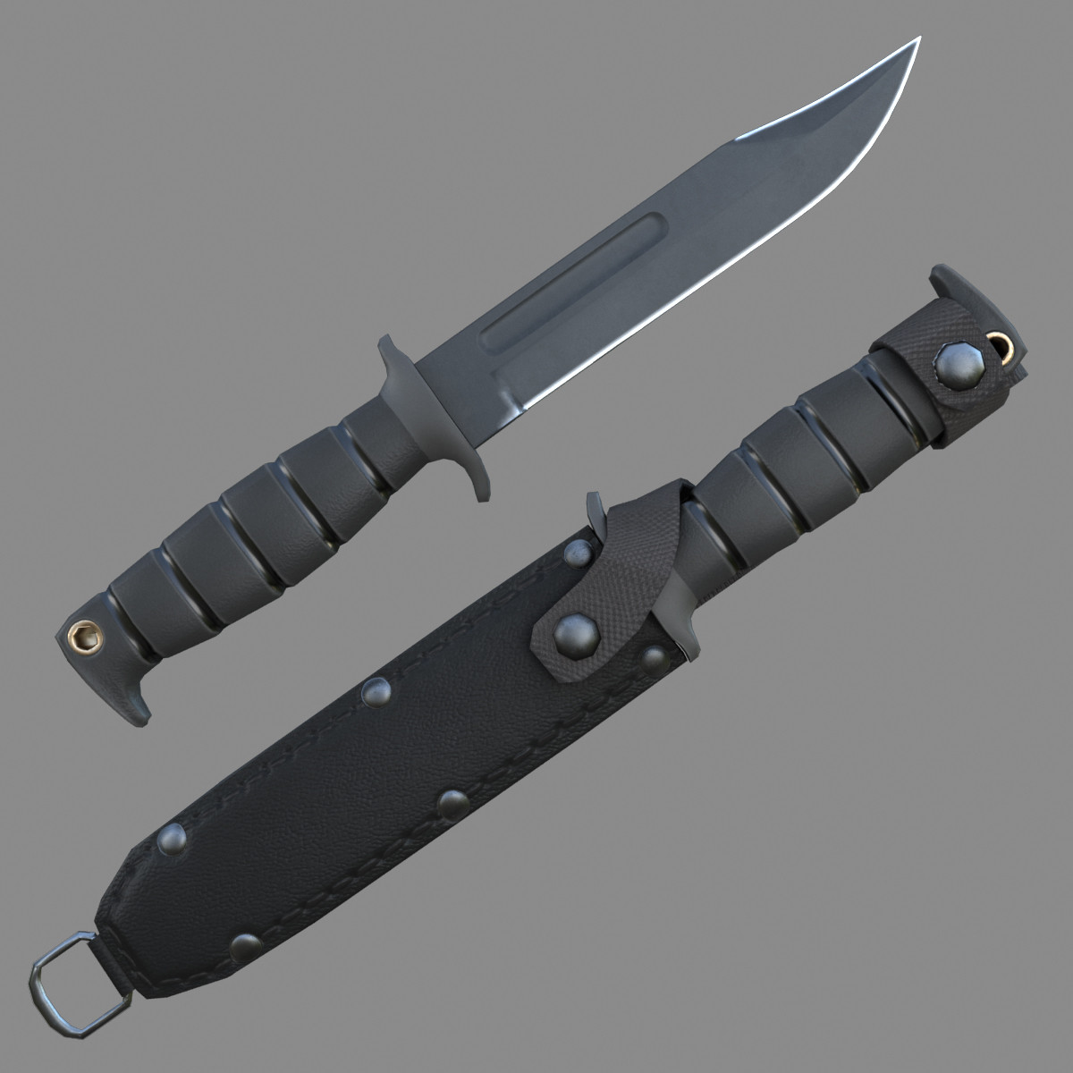 ArtStation - OKC SP1 Knife