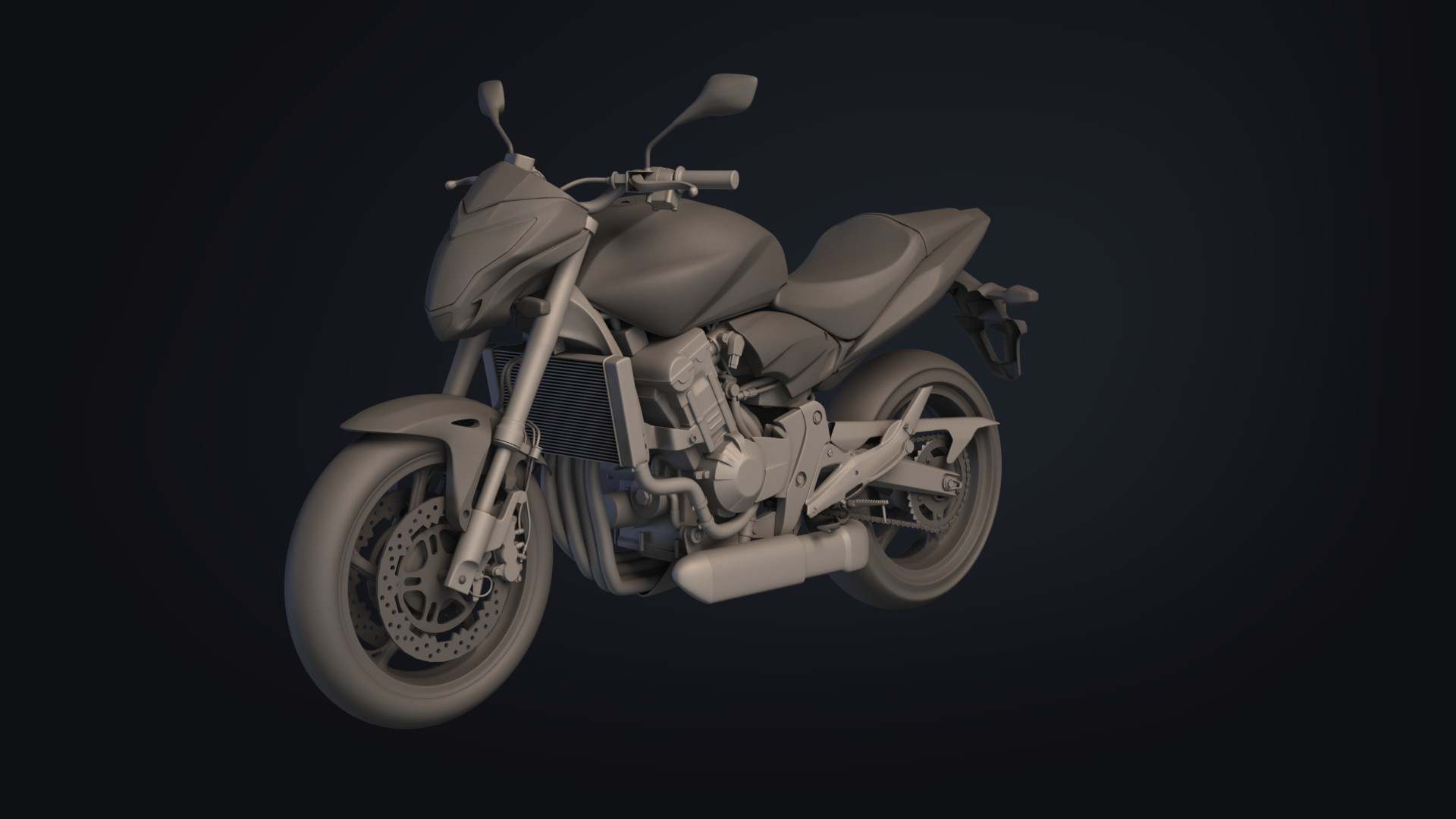 ArtStation - Hornet-Engine Modeling