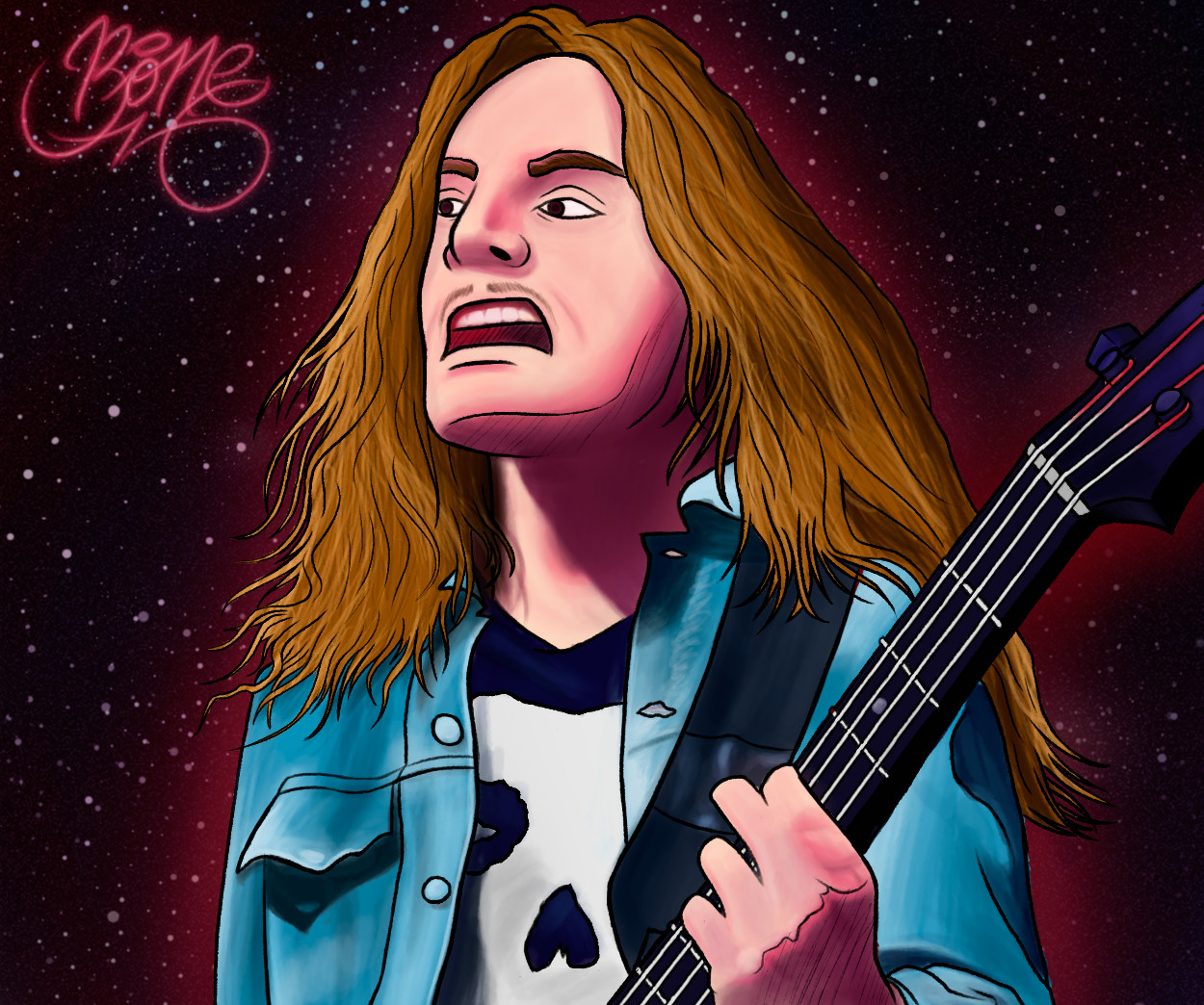 ArtStation - Tribute to Cliff Burton
