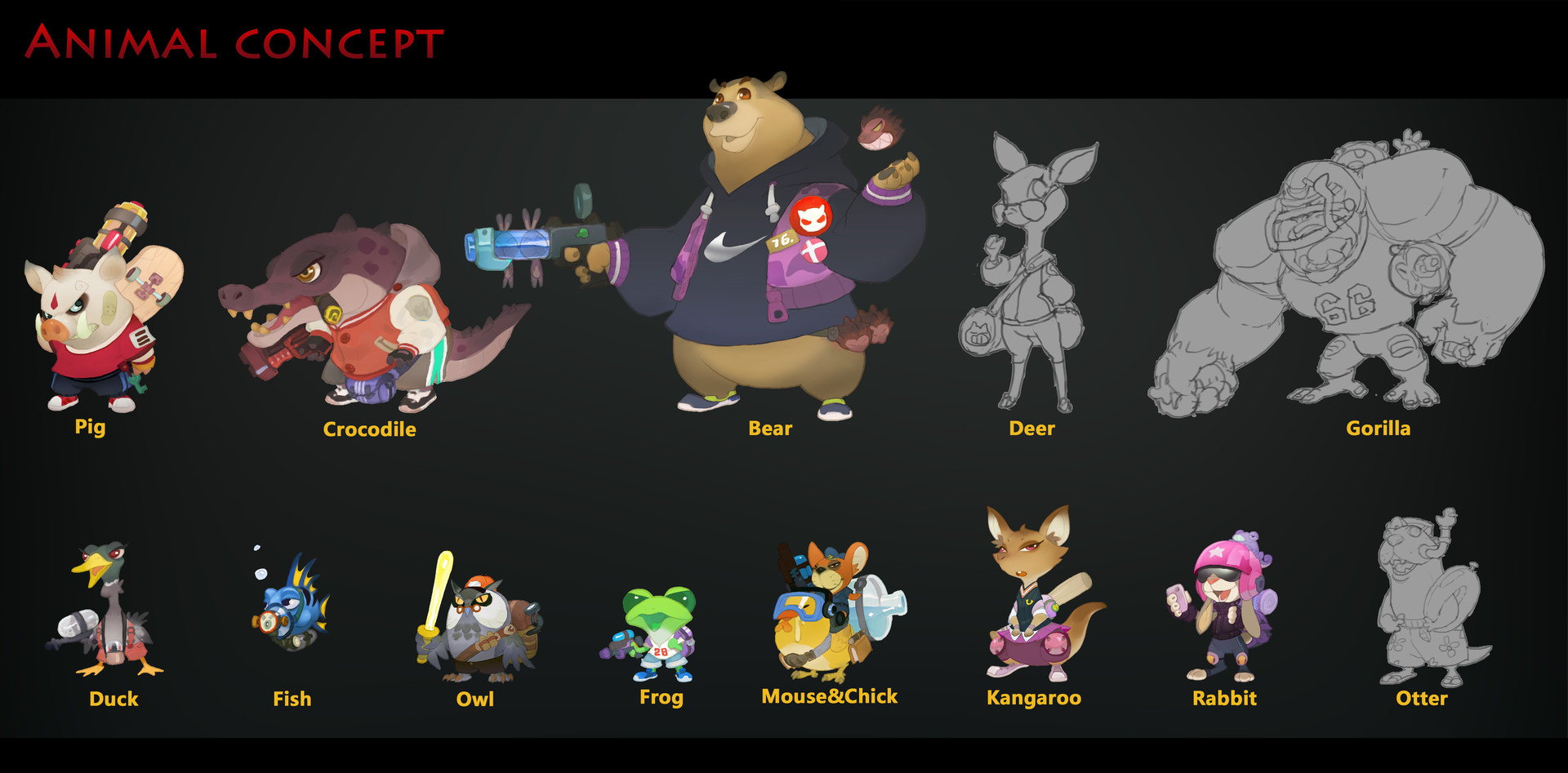 ArtStation - update Bear