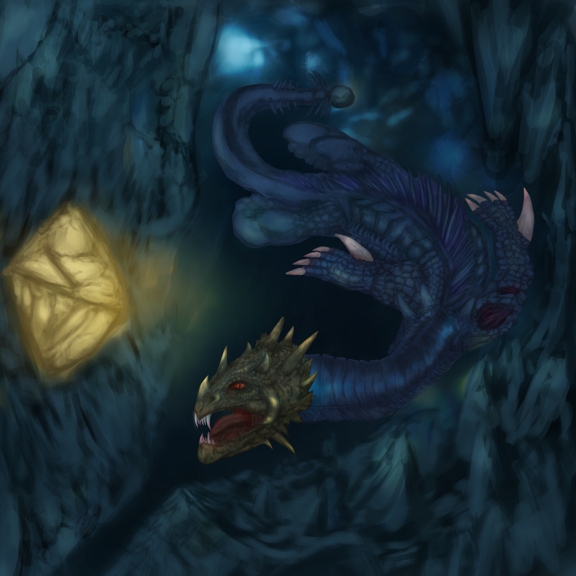 ArtStation - dragon practice