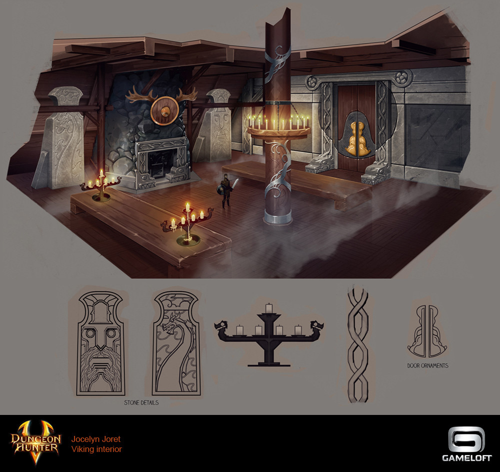 ArtStation - Viking theme concepts - Dungeon Hunter 5 Updates