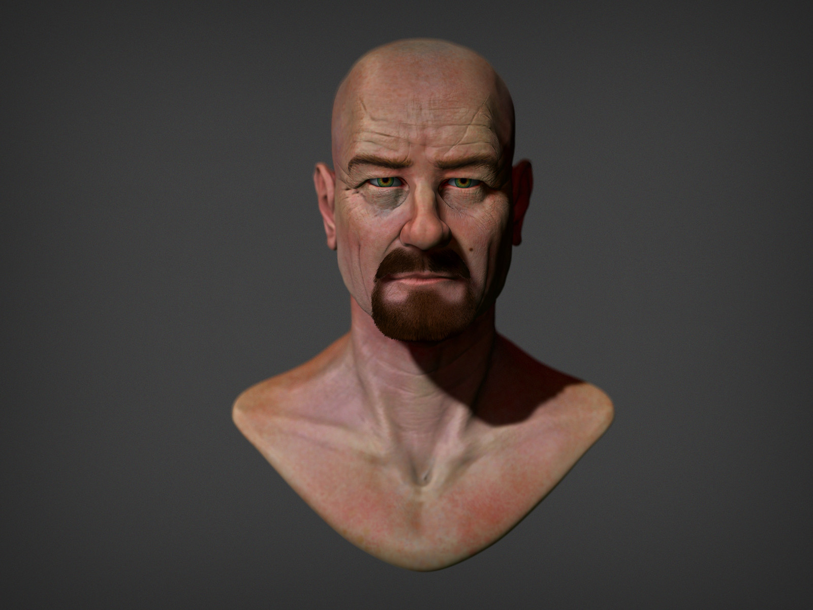Dave Prentice - Walter White Digital Sculpture