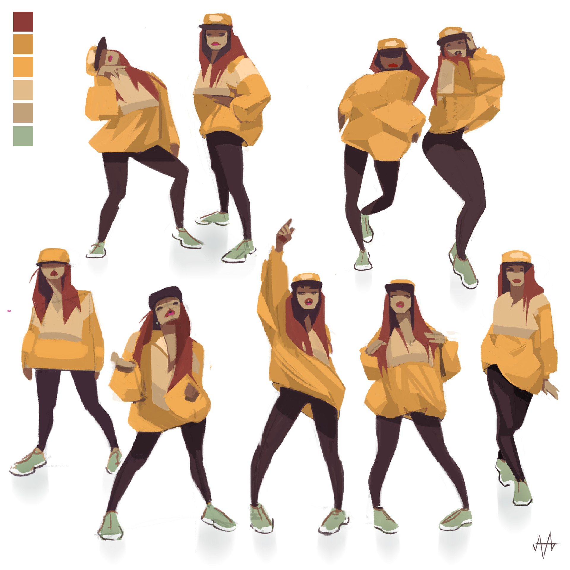 ArtStation - Character Studies-Dancers