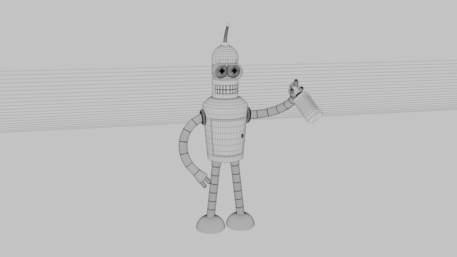 Artstation Bender The Robot