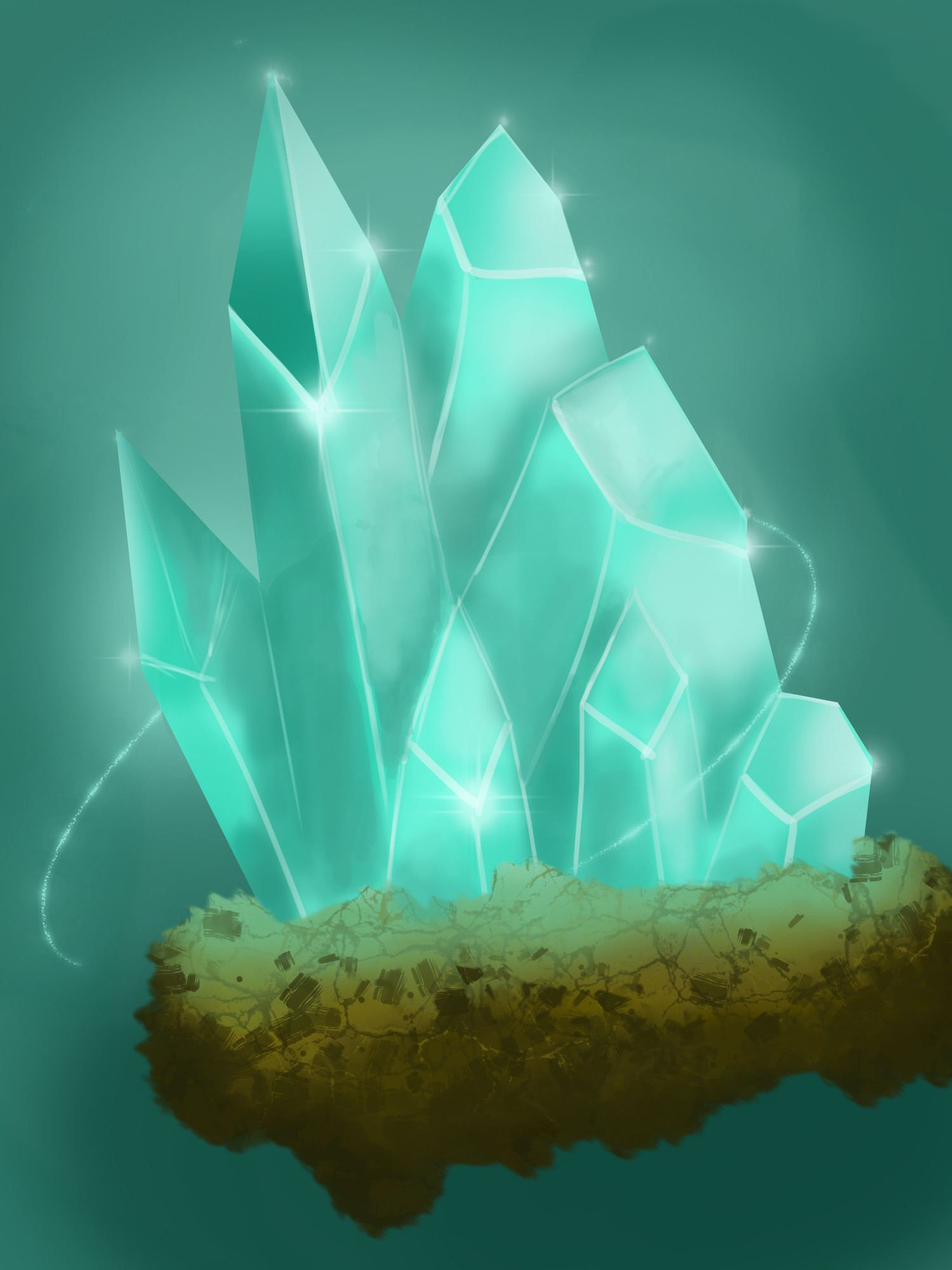 ArtStation - Crystal [practice]