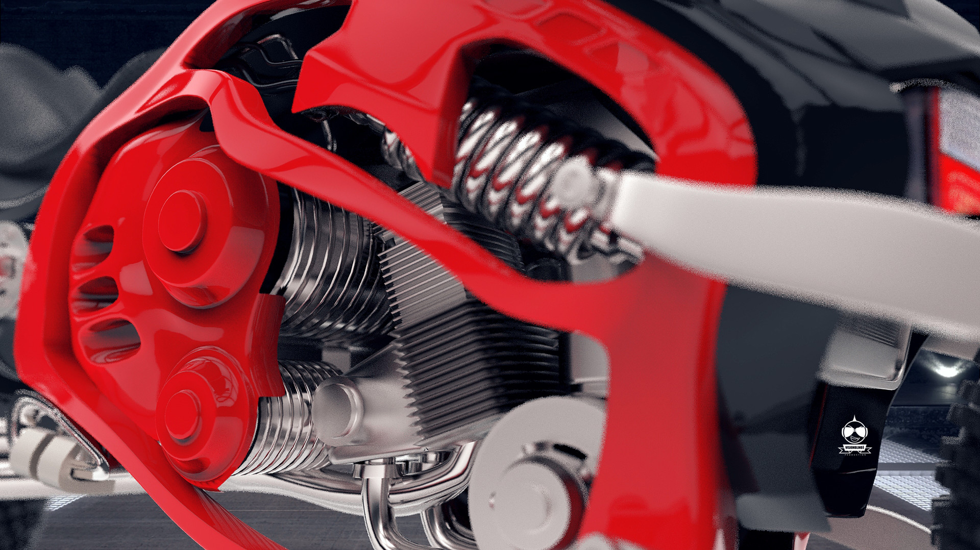 ArtStation - Futuristic Motor Bike