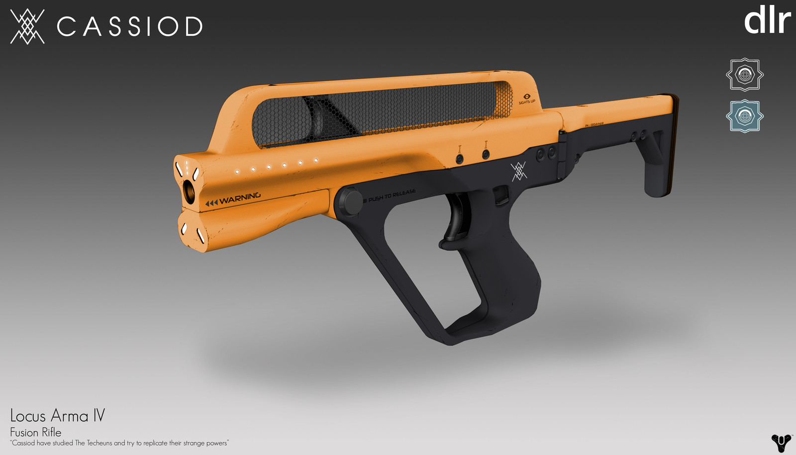 David Riall - Cassoid Foundry | Destiny Concept Weapon Design