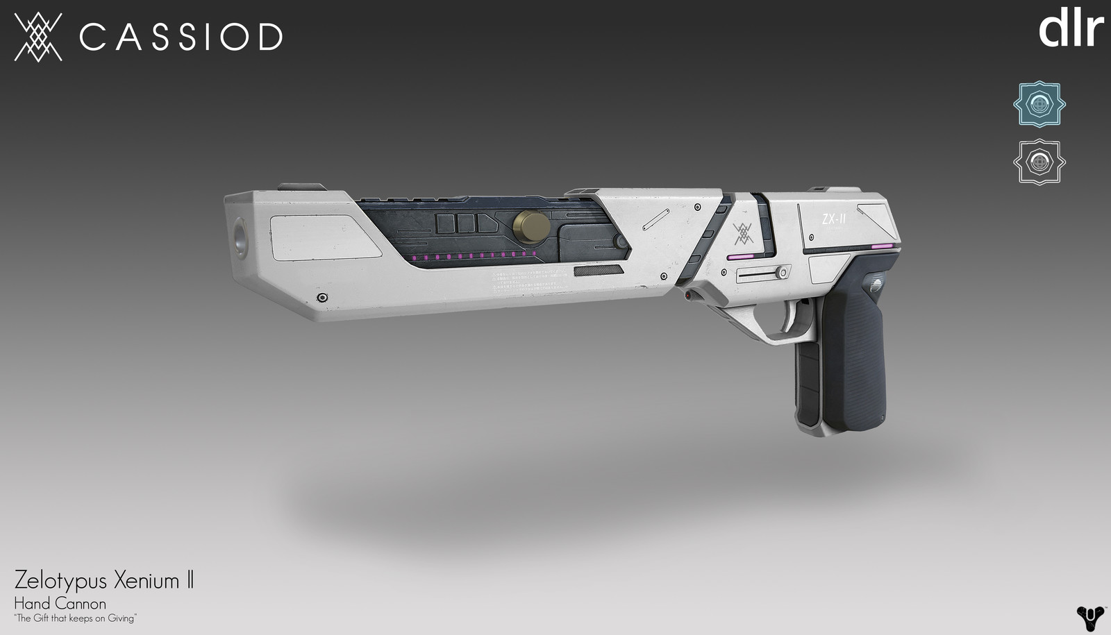 David Riall - Cassoid Foundry | Destiny Concept Weapon Design